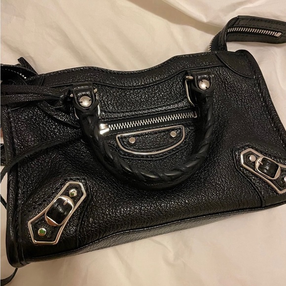 Balenciaga | Bags | Balenciaga Nano Goat Skin City Bag | Poshmark